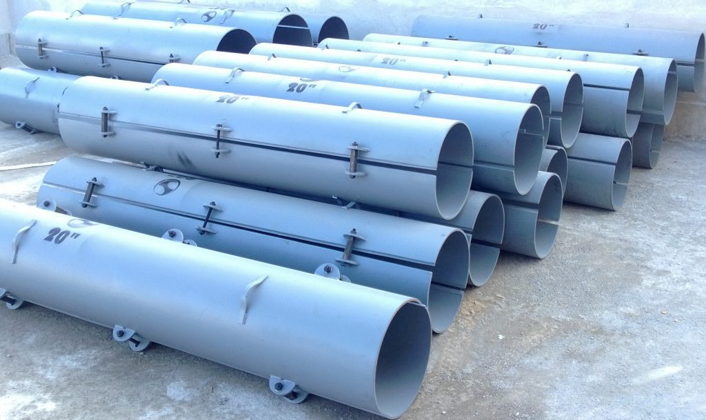 Pipe repairing sleeves – Sparrows